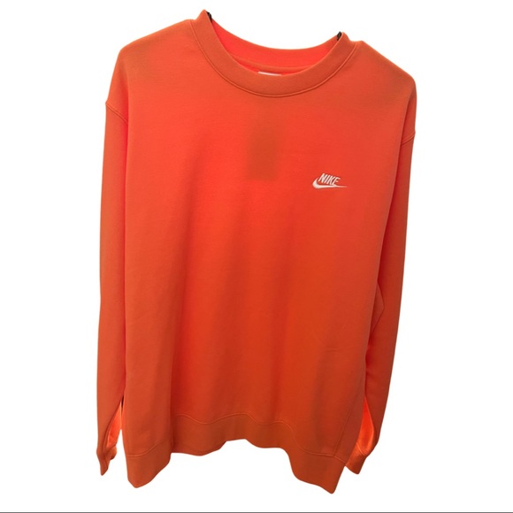Nike | Sweaters | Nike Logo Crew Neck Large | Poshmark